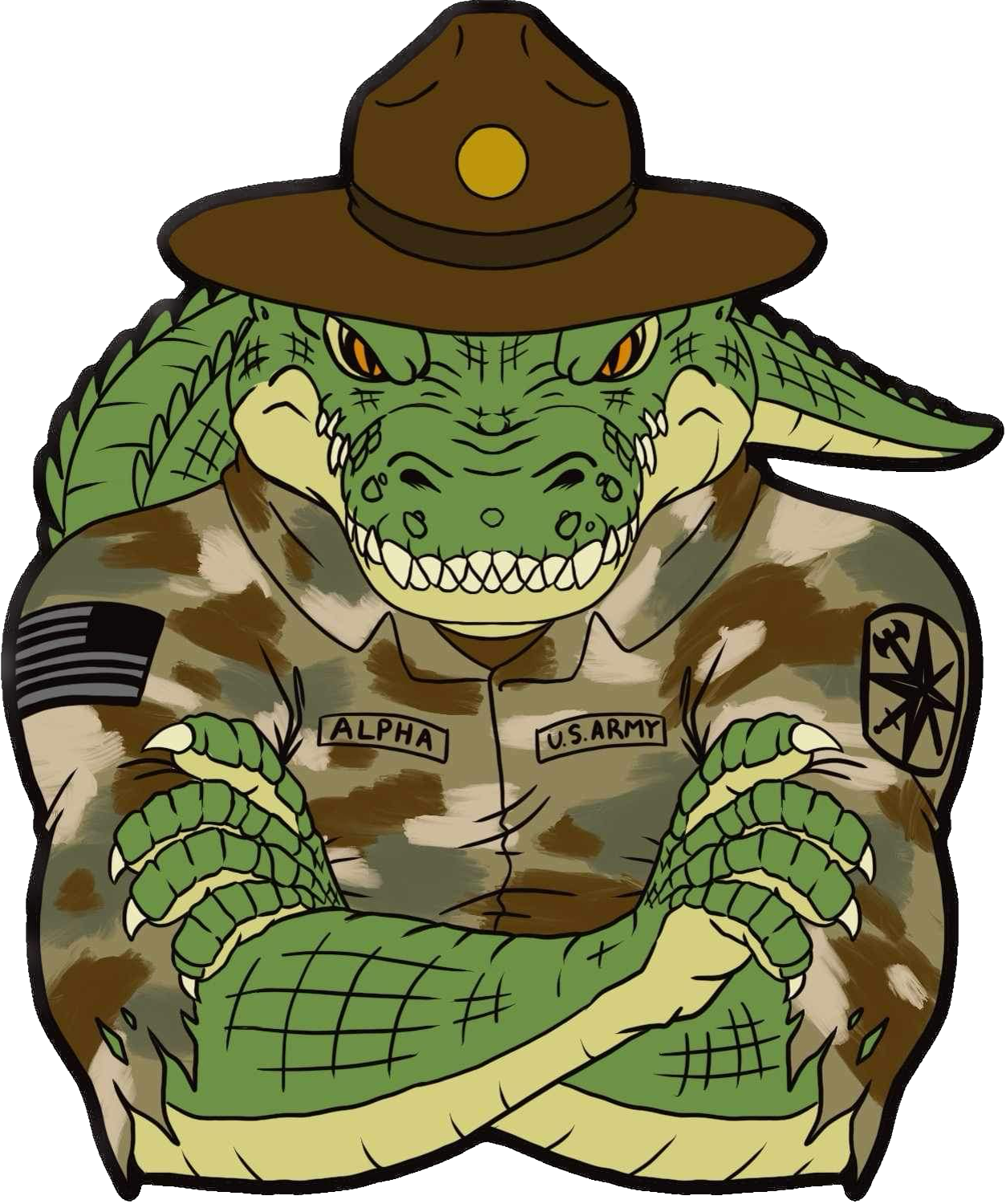 Alpha Company 787th MP BN (Gators) – Cassie's Crafting Spot